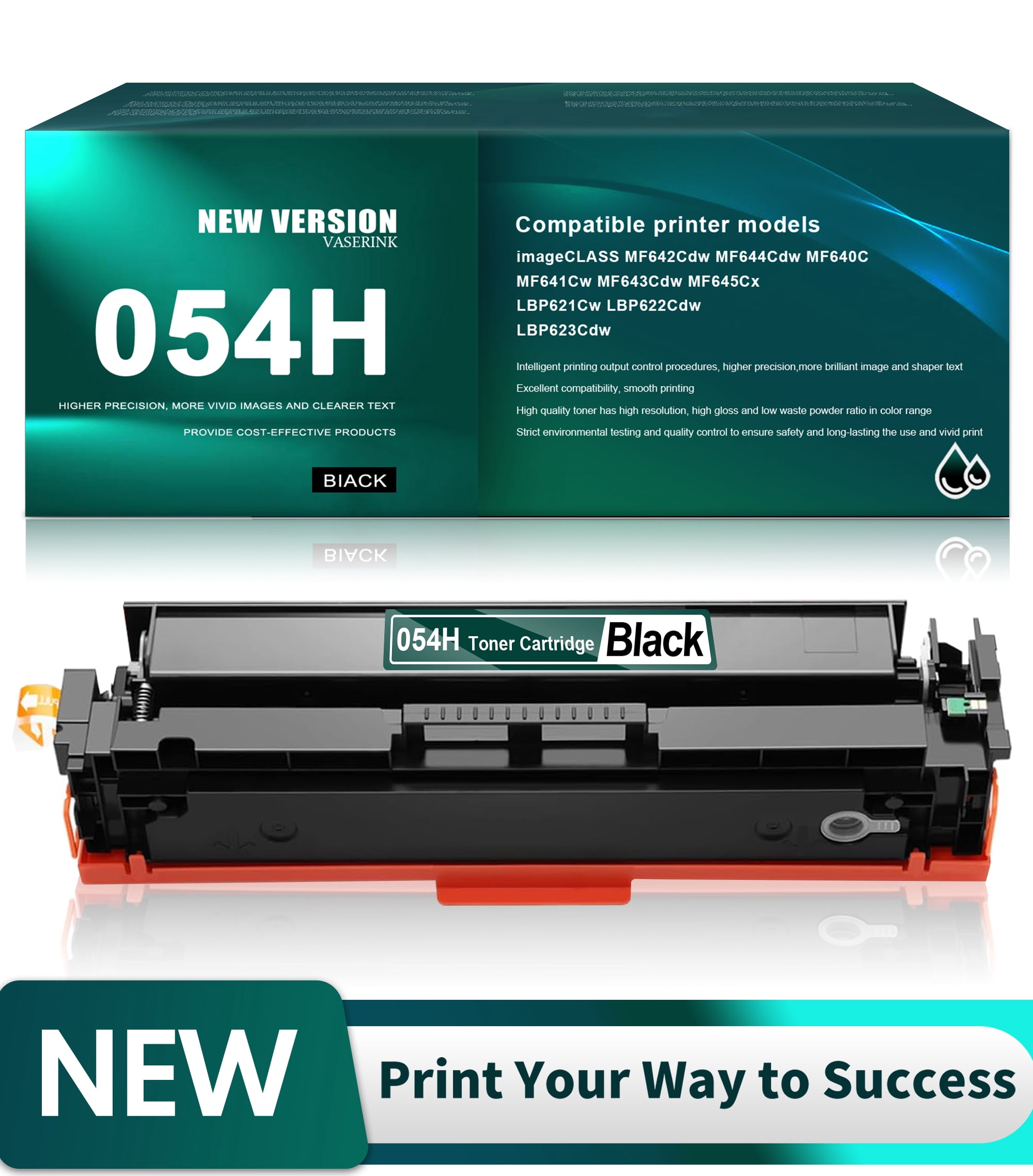 CRG 054H Toner Cartridge 1 Black Replacement for Canon MF642Cdw ...