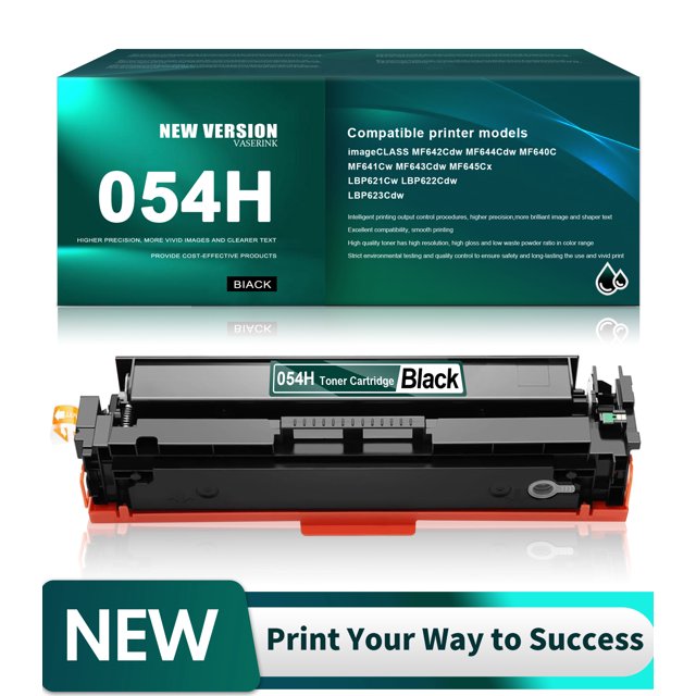 CRG 054H Toner Cartridge 1 Black Replacement for Canon MF642Cdw ...