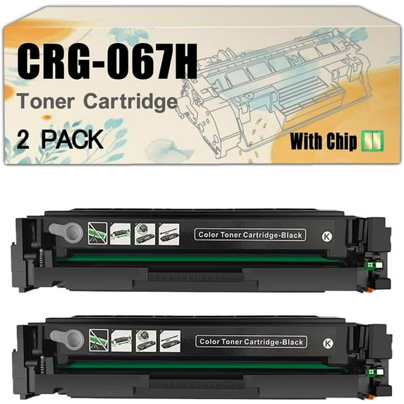 CRG-067H CRG067H 067H Toner Cartridge Compatible BK/C/M/Y Replacement ...