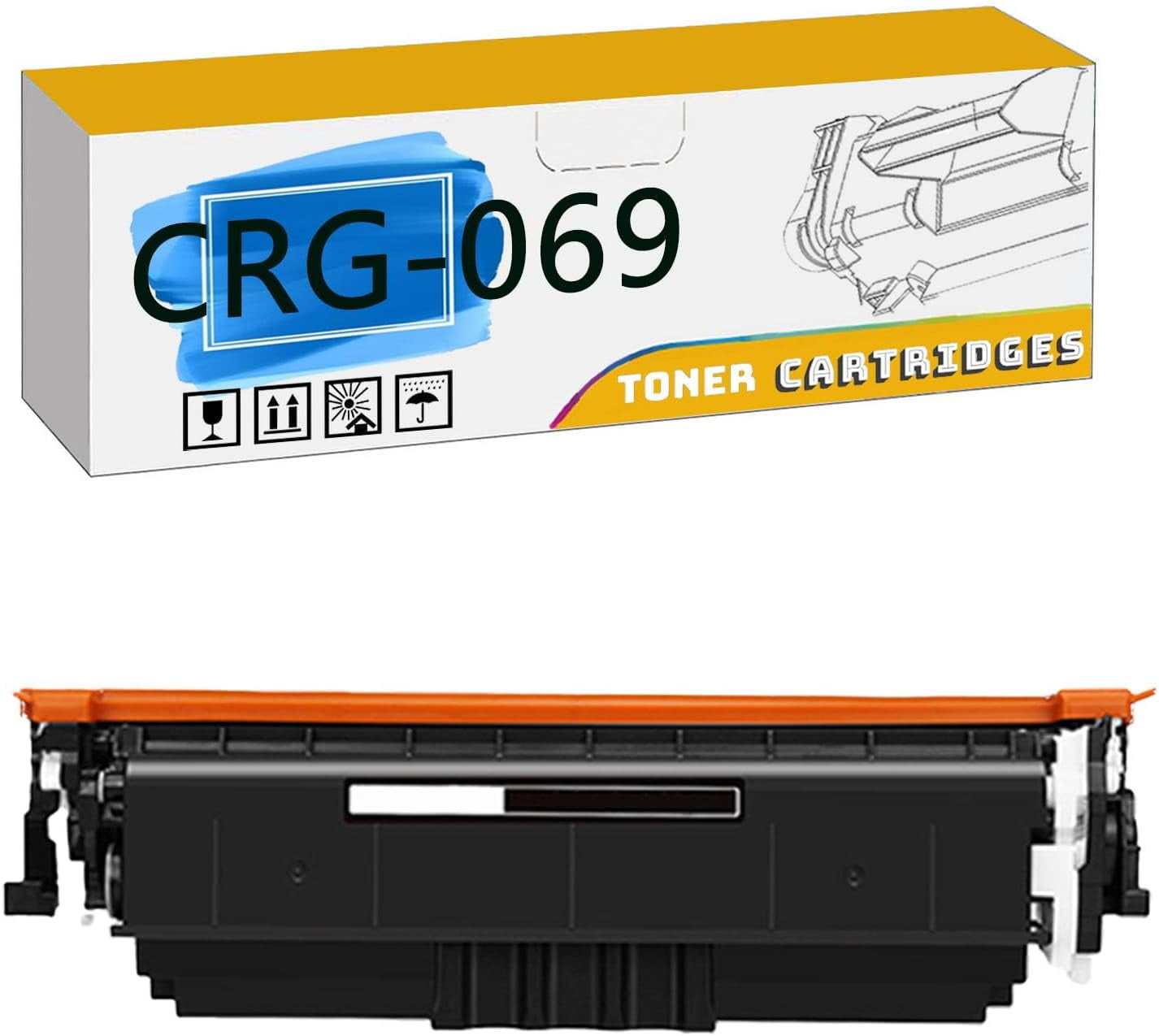 CRG-069 CRG069 Toner Cartridge, Compatible for Canon ImageClass ...