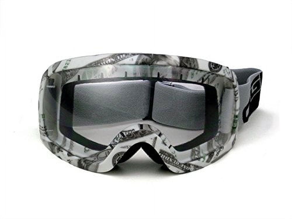 CRG Sports Motocross ATV Dirt Bike Off Road Racing Goggles For Adults,Men, Women - Walmart.com