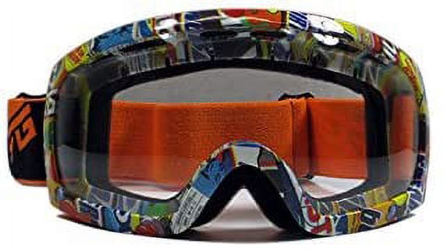 CRG Sports Motocross ATV Dirt Bike Off Road Racing Goggles T815-27-4A ...