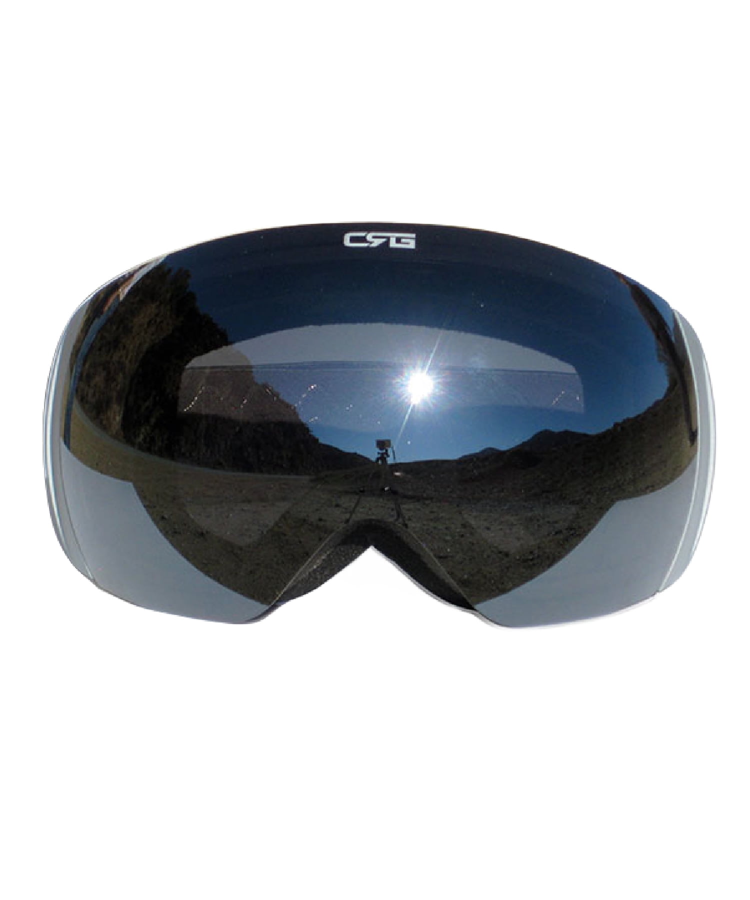 CRG Sports Ski Goggles 100% UV Protection Frameless Snowboard Goggles ...