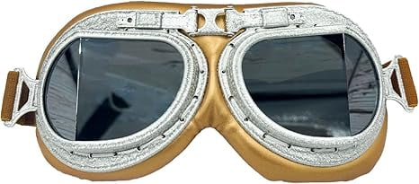 CRG Sports Vintage Bike Aviator Pilot Motorcycle Cruiser Scooter ...