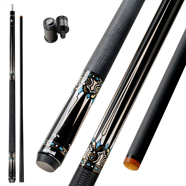 Wicked Lucky Leprechaun D-LP Players Pool Cue, Mystical Mushrooms ...