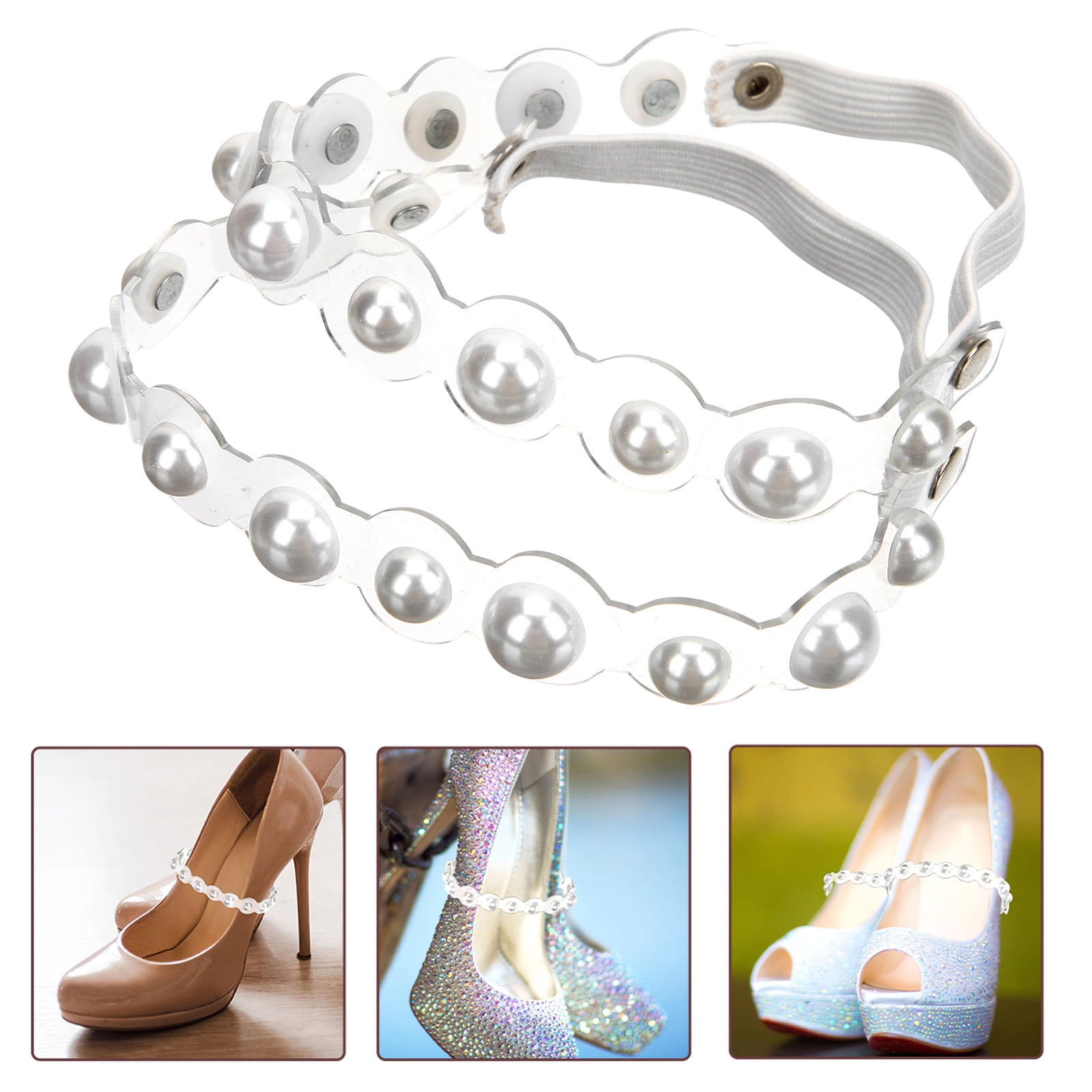 CRILSTYLEO 1 Pair High Heels Strap High Heels Shoe Straps Design Daily ...