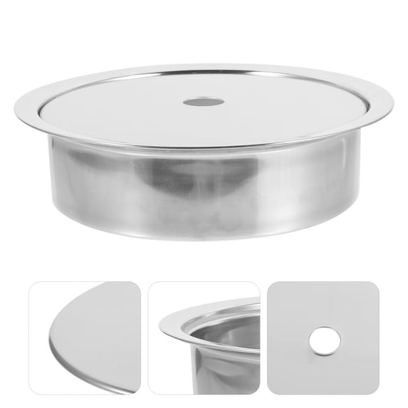 CRILSTYLEO 1 Set Induction Diffuser Plate Circular Stainless Steel for ...