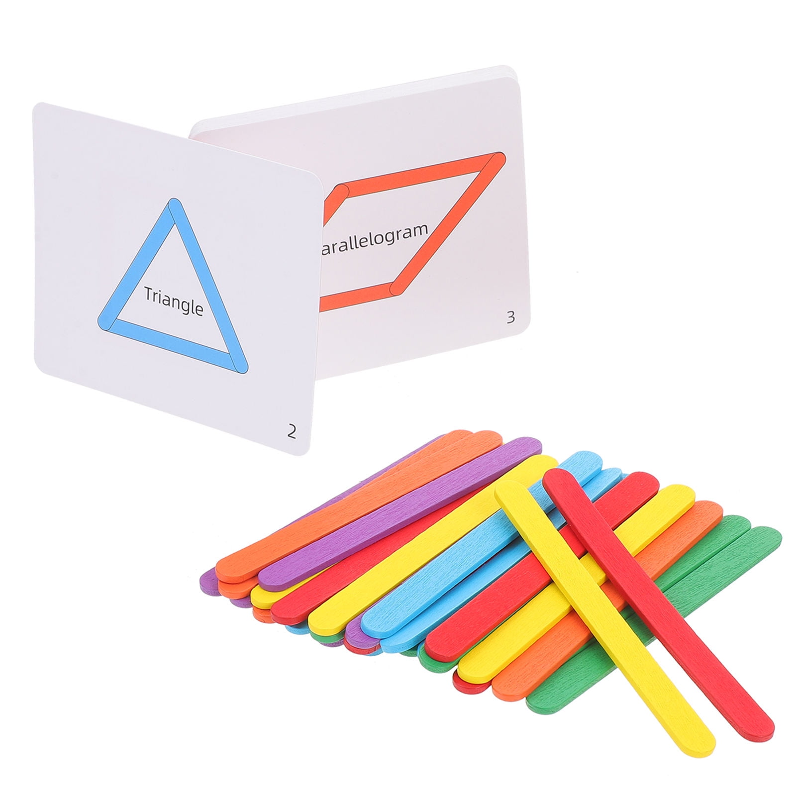 CRILSTYLEO 1 Set Kids Puzzles Stick Puzzles For Children Multi Colored ...