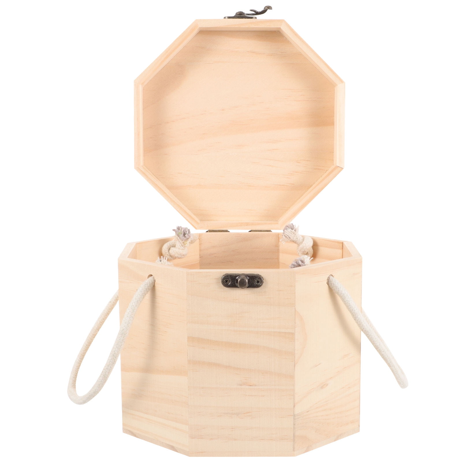 CRILSTYLEO 1Pack Airtight Tea Canister Khaki Wood Copper 18x5.9In Round ...