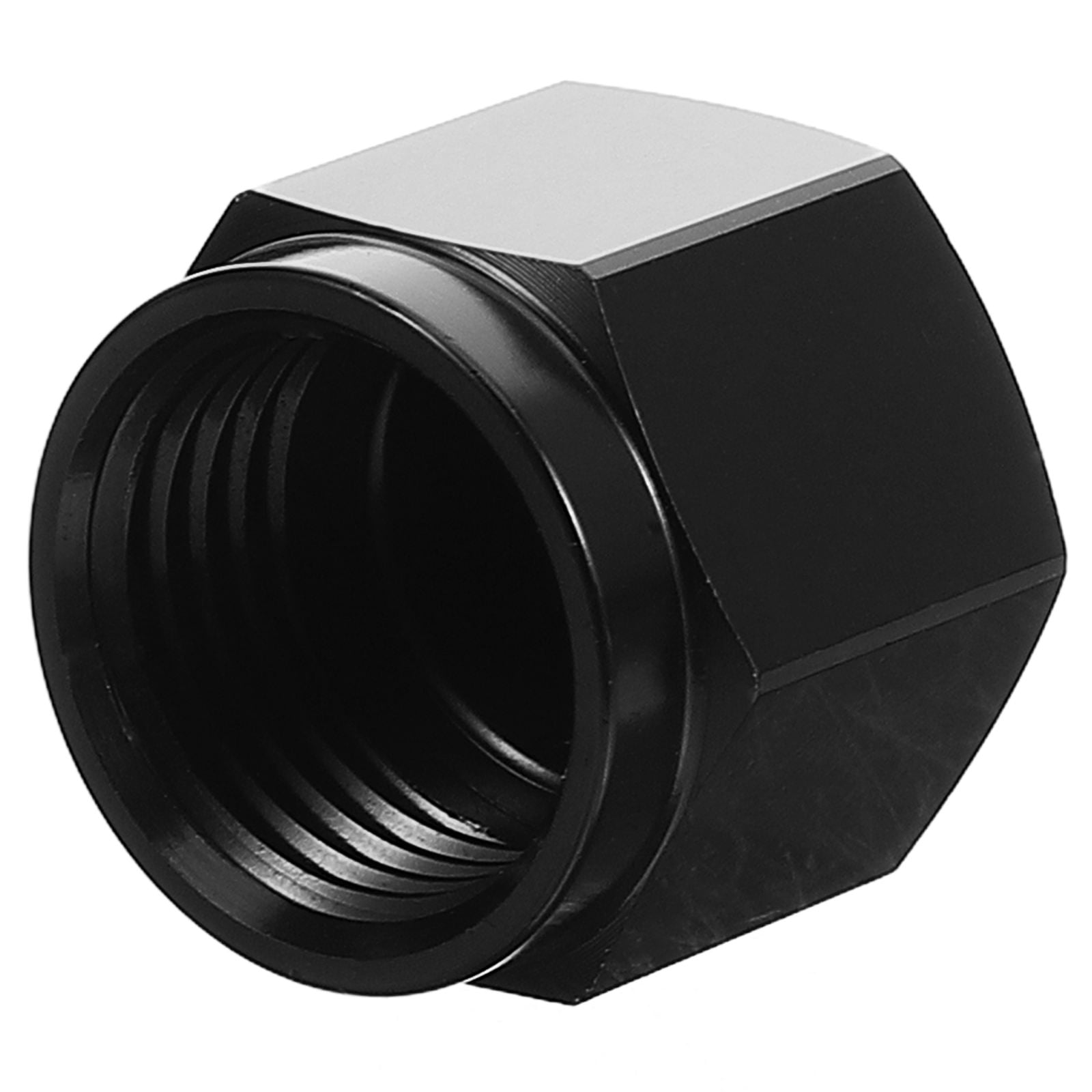 CRILSTYLEO 1Pack Gas Caps Black Aluminum Alloy Sealing and Blocking ...