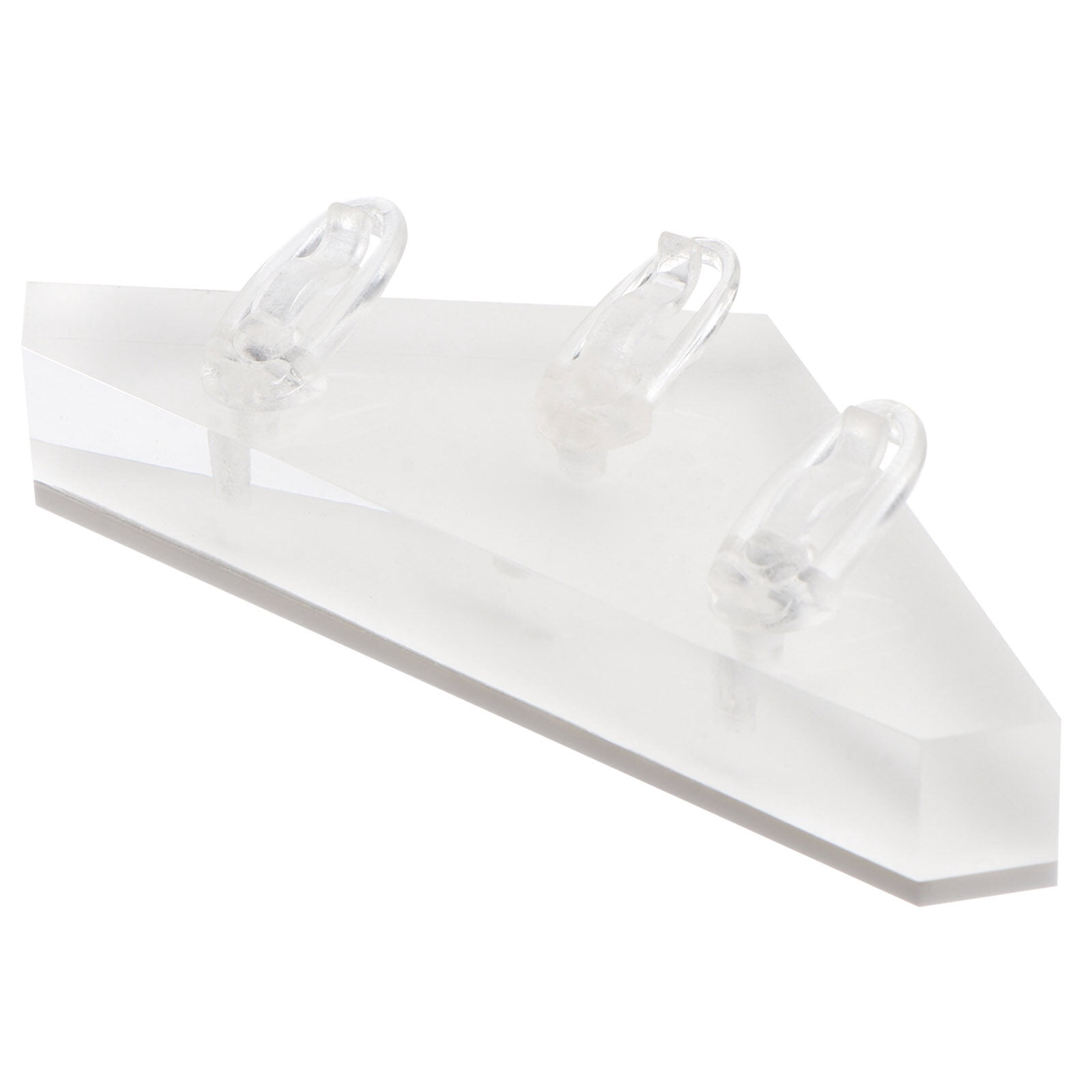 CRILSTYLEO 1Pc Acrylic Ring Storage Rack White Display Shelf for Safe ...