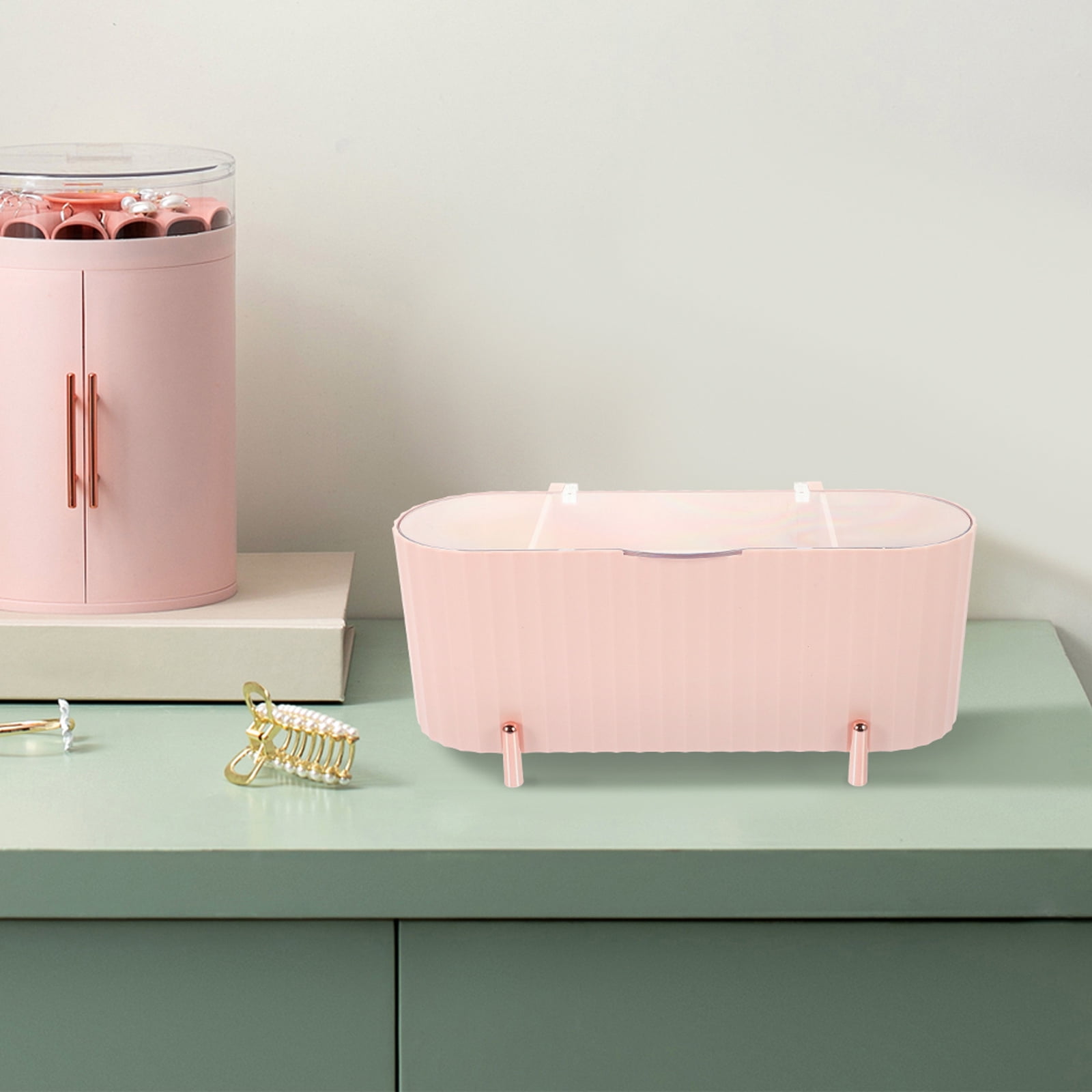 CRILSTYLEO 1Set Decorative Countertop Storage Box for Makeup and ...