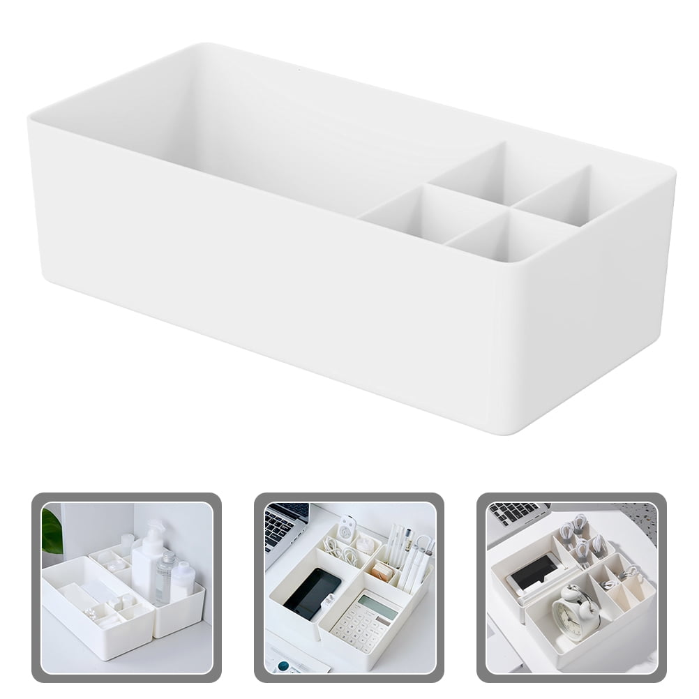 CRILSTYLEO 1Set Desk Storage Organizer Vanity Storage Organizer 11.8X5 ...