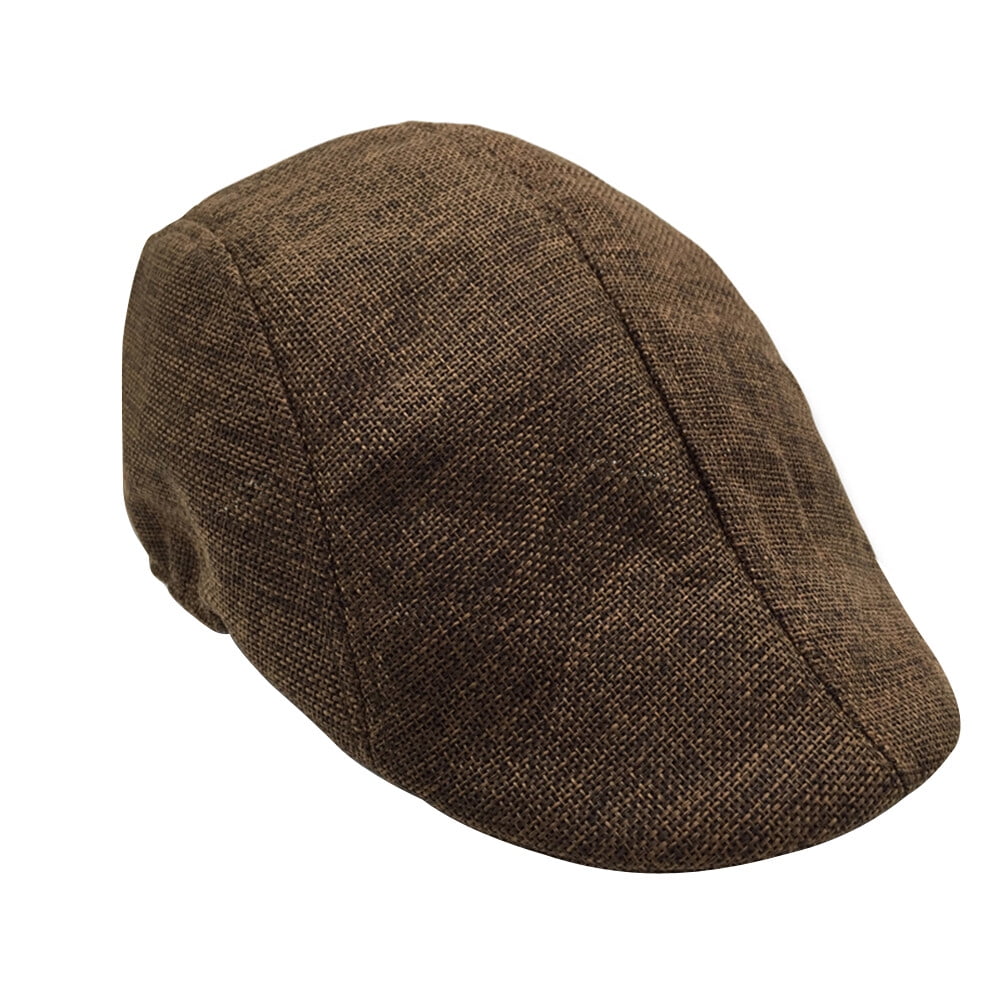 CRILSTYLEO 1Set Women Beret Flax Material Round Shape for Multiple Uses ...