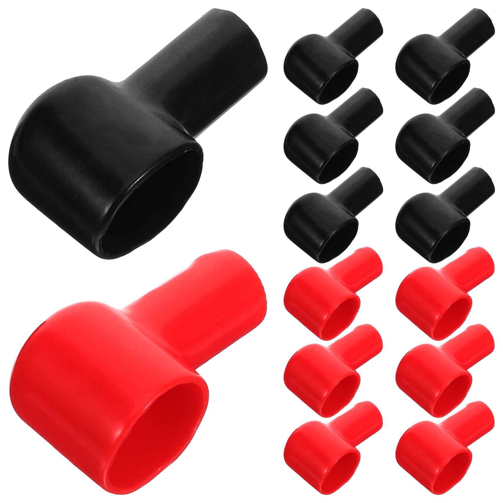 CRILSTYLEO 20Pcs Battery Terminal Caps Rubber Terminal Insulation Cover ...