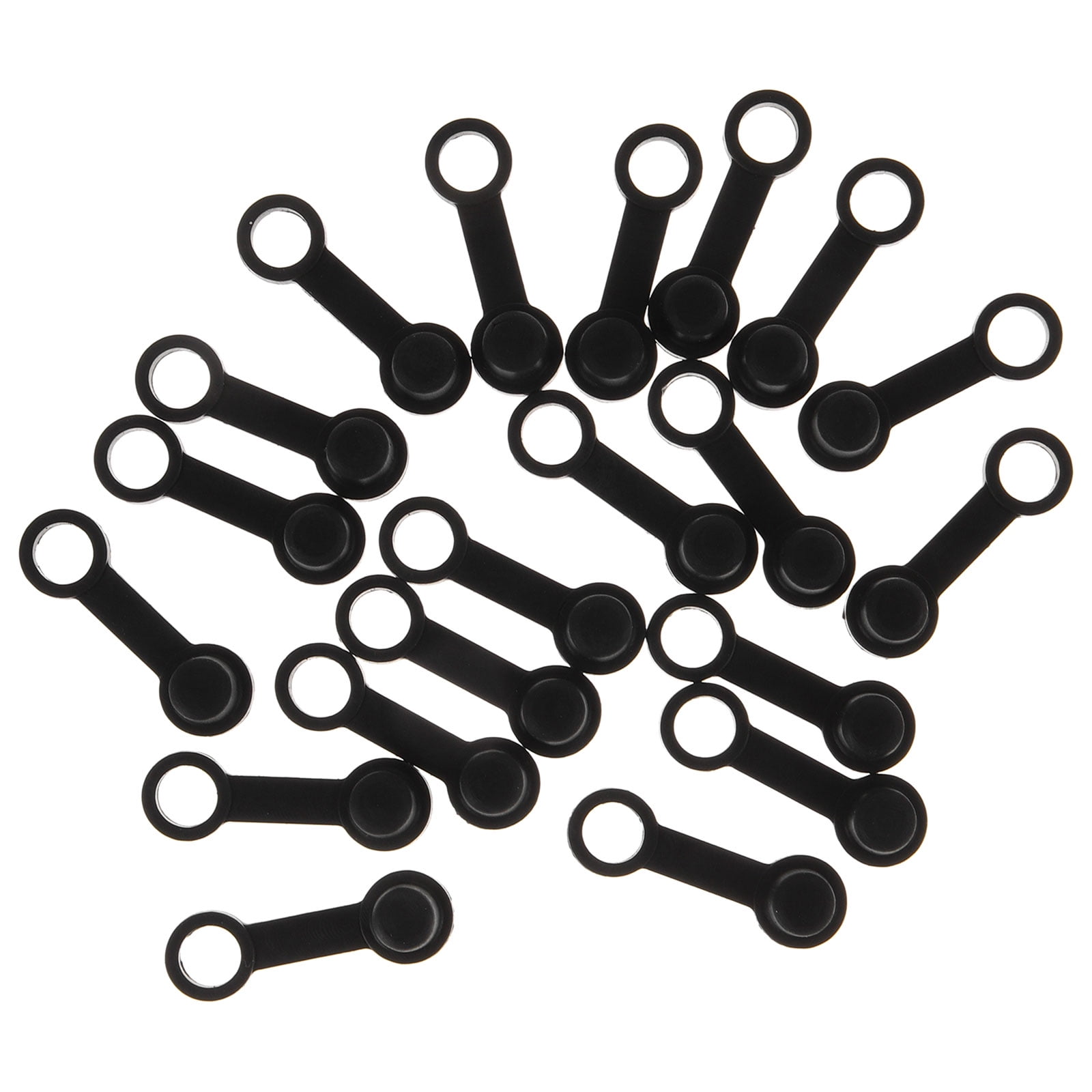 CRILSTYLEO 20Pcs Black Brake Bleeder Screw Caps for Automotive and ...