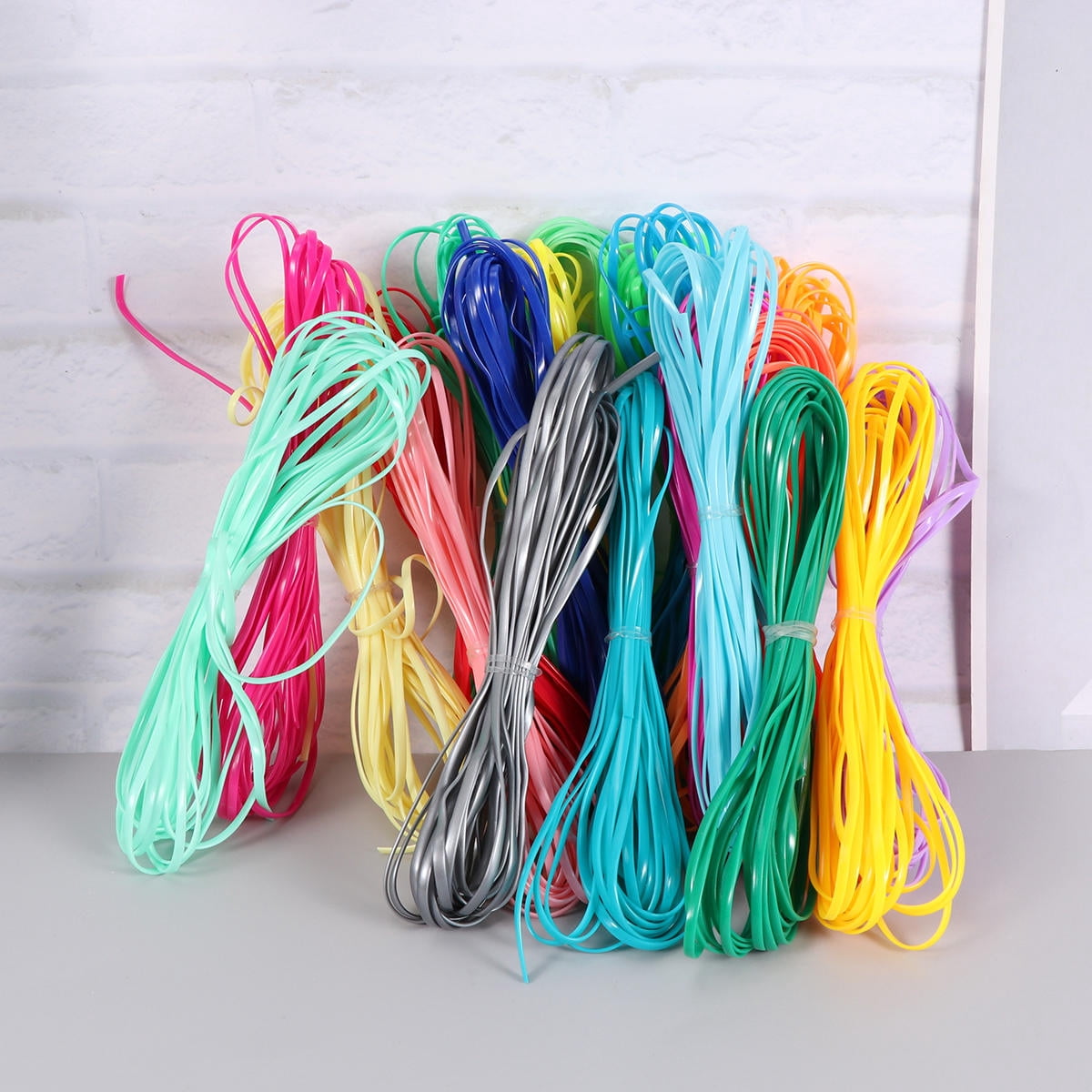 CRILSTYLEO 20pcs Colorful Rope Assorted Color Handmade Craft Rope for ...