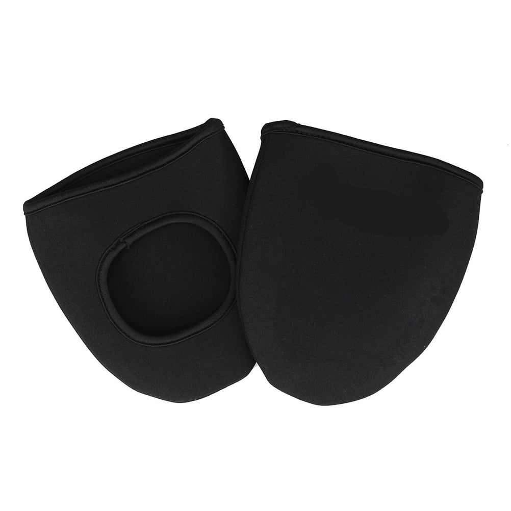 CRILSTYLEO 2Pairs Black Neoprene Shoe Rain Covers for Cold Weather ...