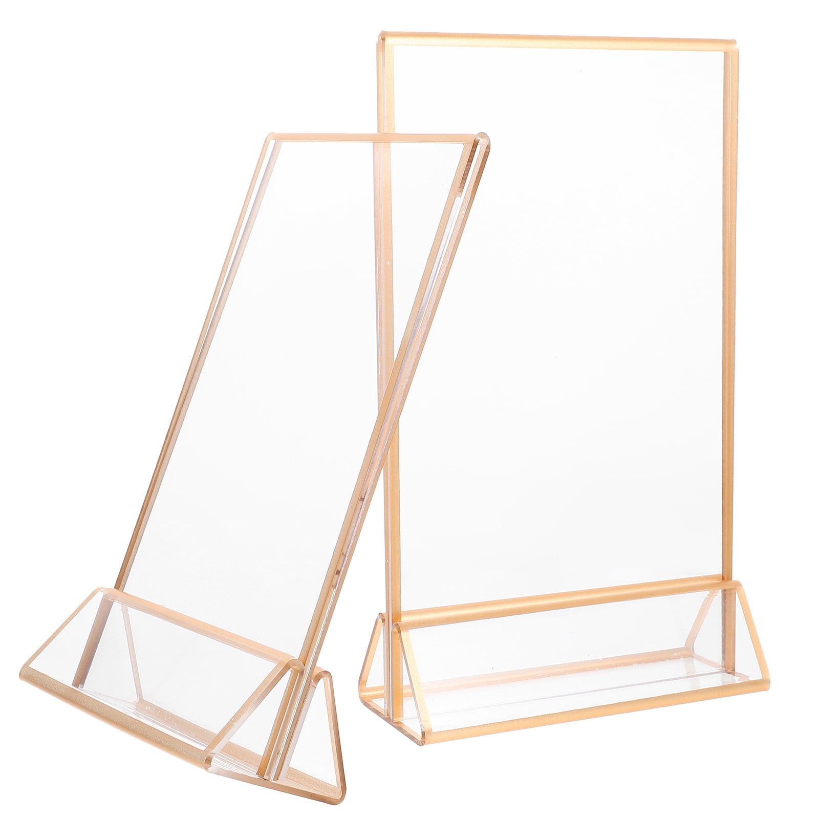 CRILSTYLEO 2Pcs Acrylic Detachable Rack Plastic Tags Shelf Label ...