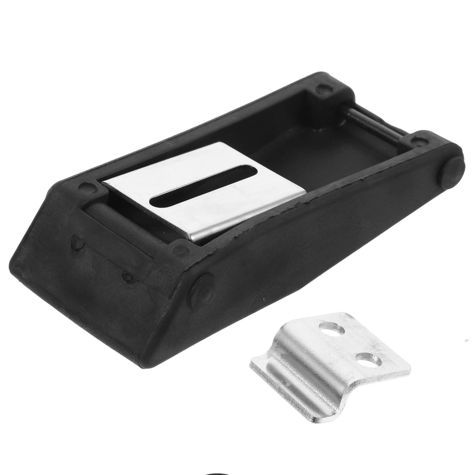 CRILSTYLEO Toggle Latches Security Measures Black Stainless Steel 2Pcs ...