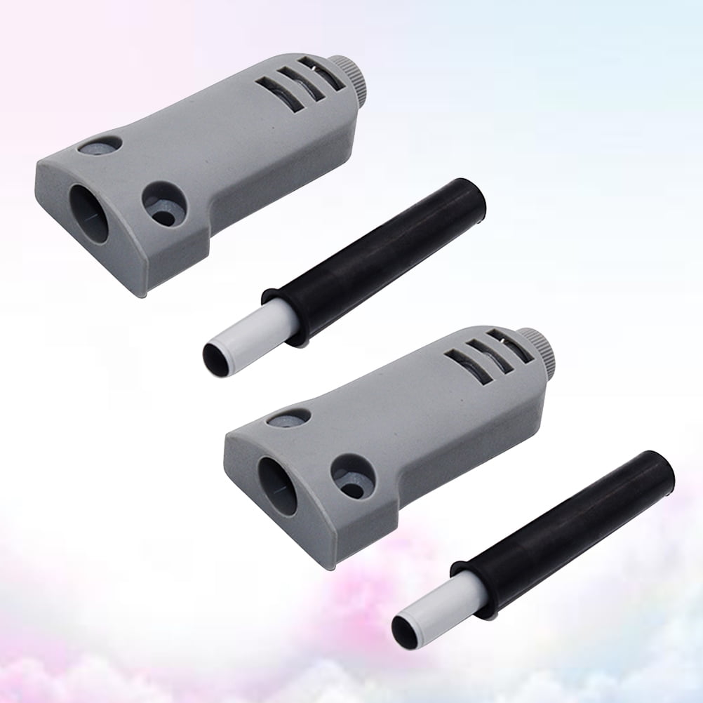 CRILSTYLEO 2Pcs Grey Rectangular Door Stoppers for Drawers 3.2x1.4x0 ...