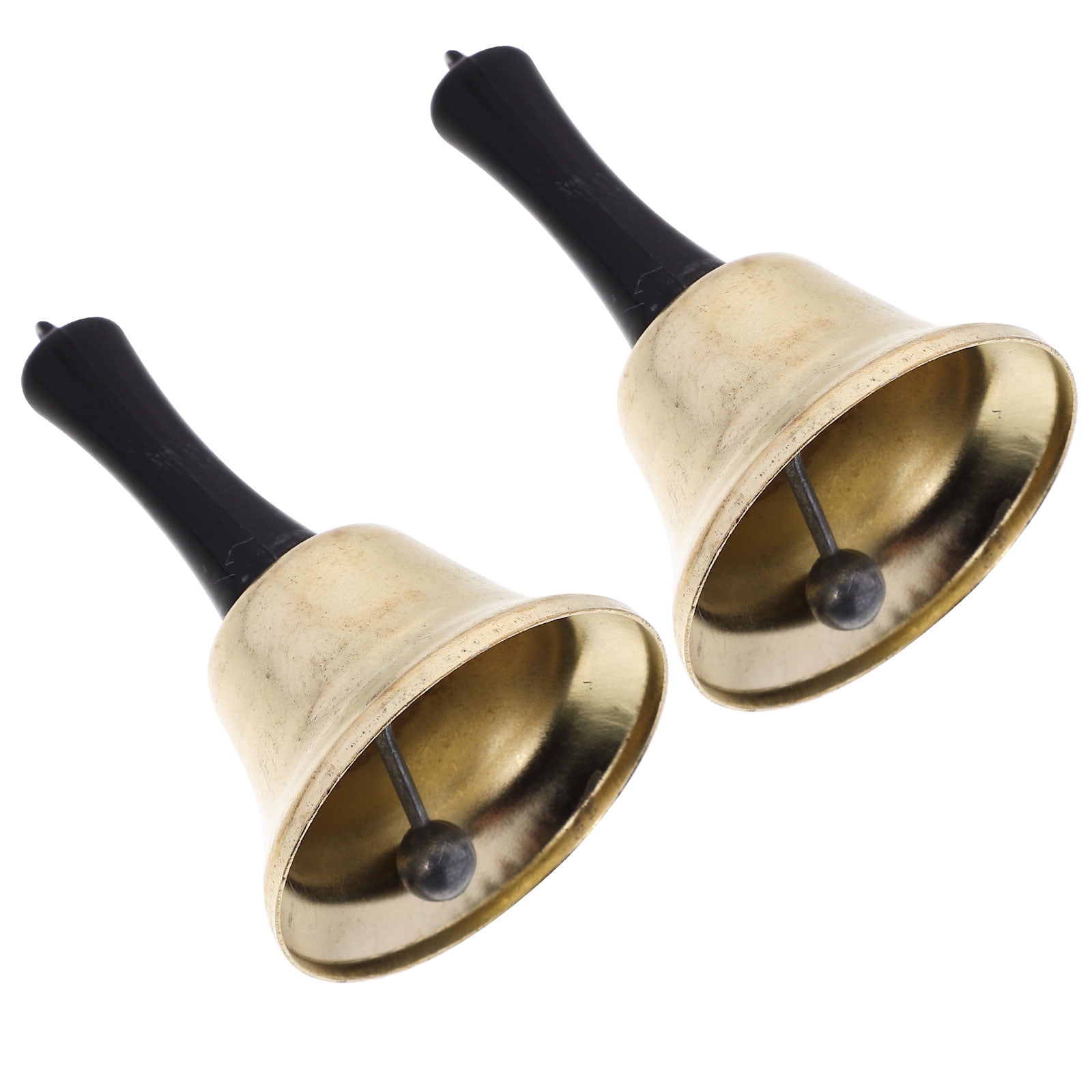 CRILSTYLEO 2Set Hand Bells in Golden Color for Children's Musical ...