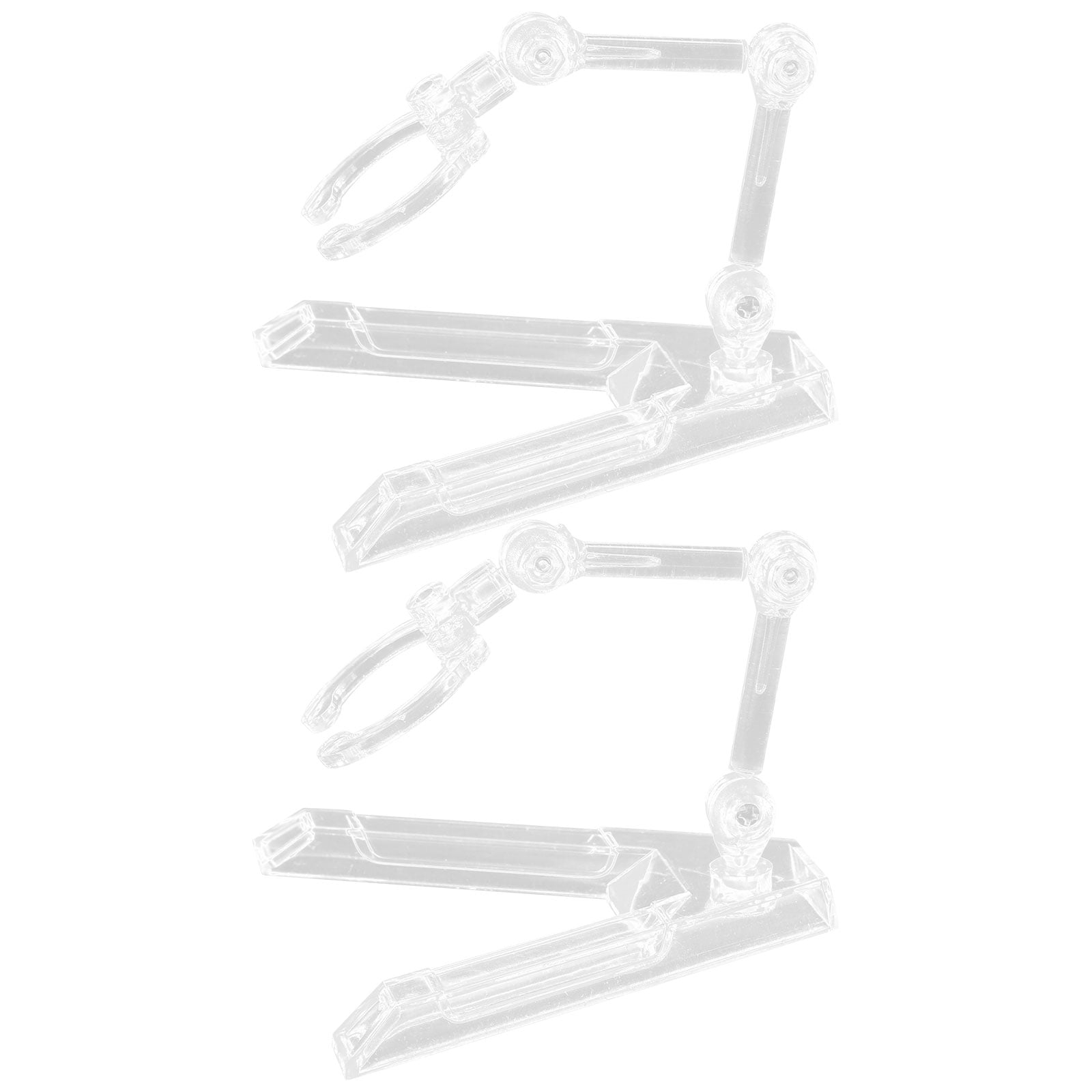 CRILSTYLEO 4Pcs Action Figure Display Stand Transparent Material for ...