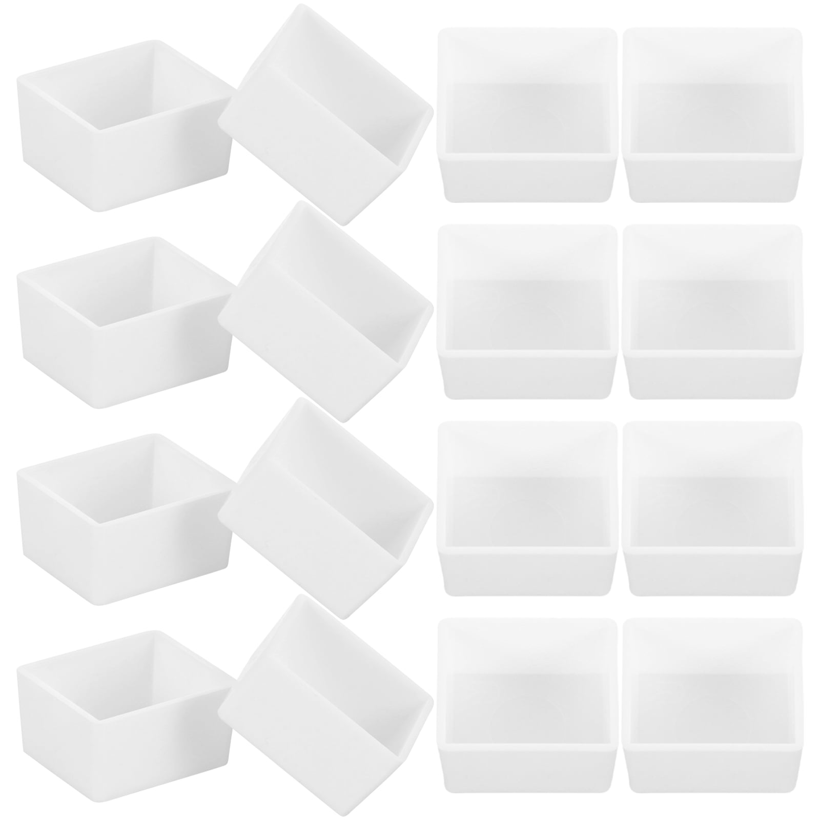 CRILSTYLEO 50Pcs Watercolor Half Pans Empty for Painting Enthusiasts ...