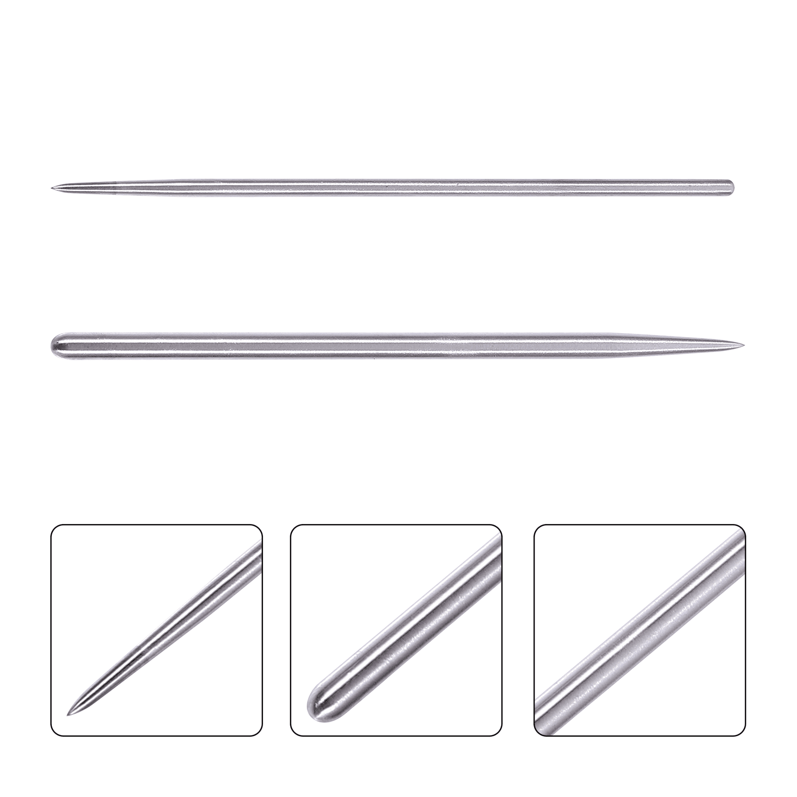 CRILSTYLEO 52Pack Stainless Steel Clay Needle for Scraping and ...