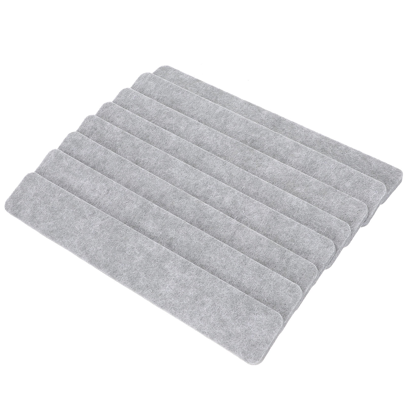 CRILSTYLEO 8Pcs Grey Felt Cork Board Strips for Task Organization and ...