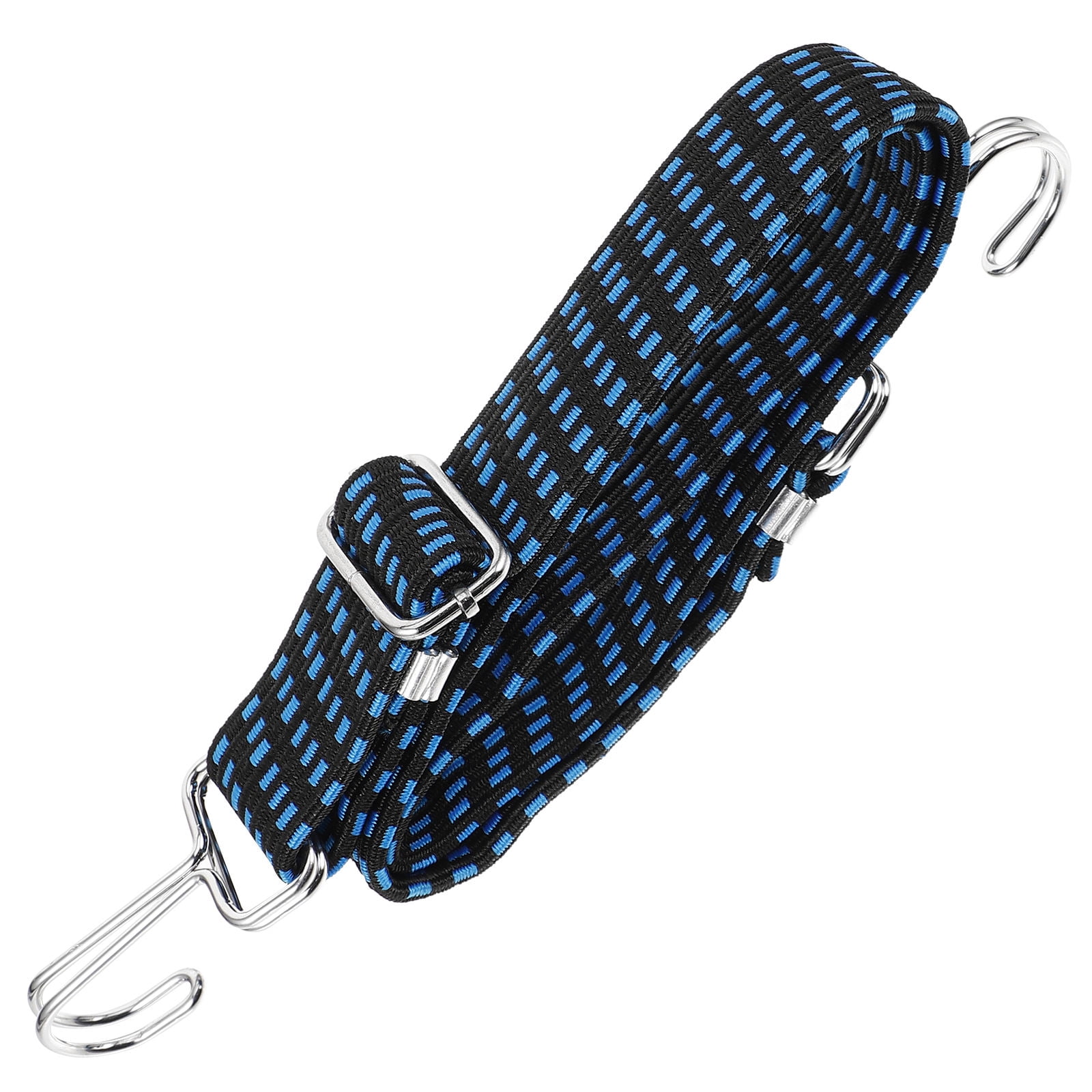 CRILSTYLEO Adjustable Length Bungee Cord Blue Rubber Thread 1Set ...