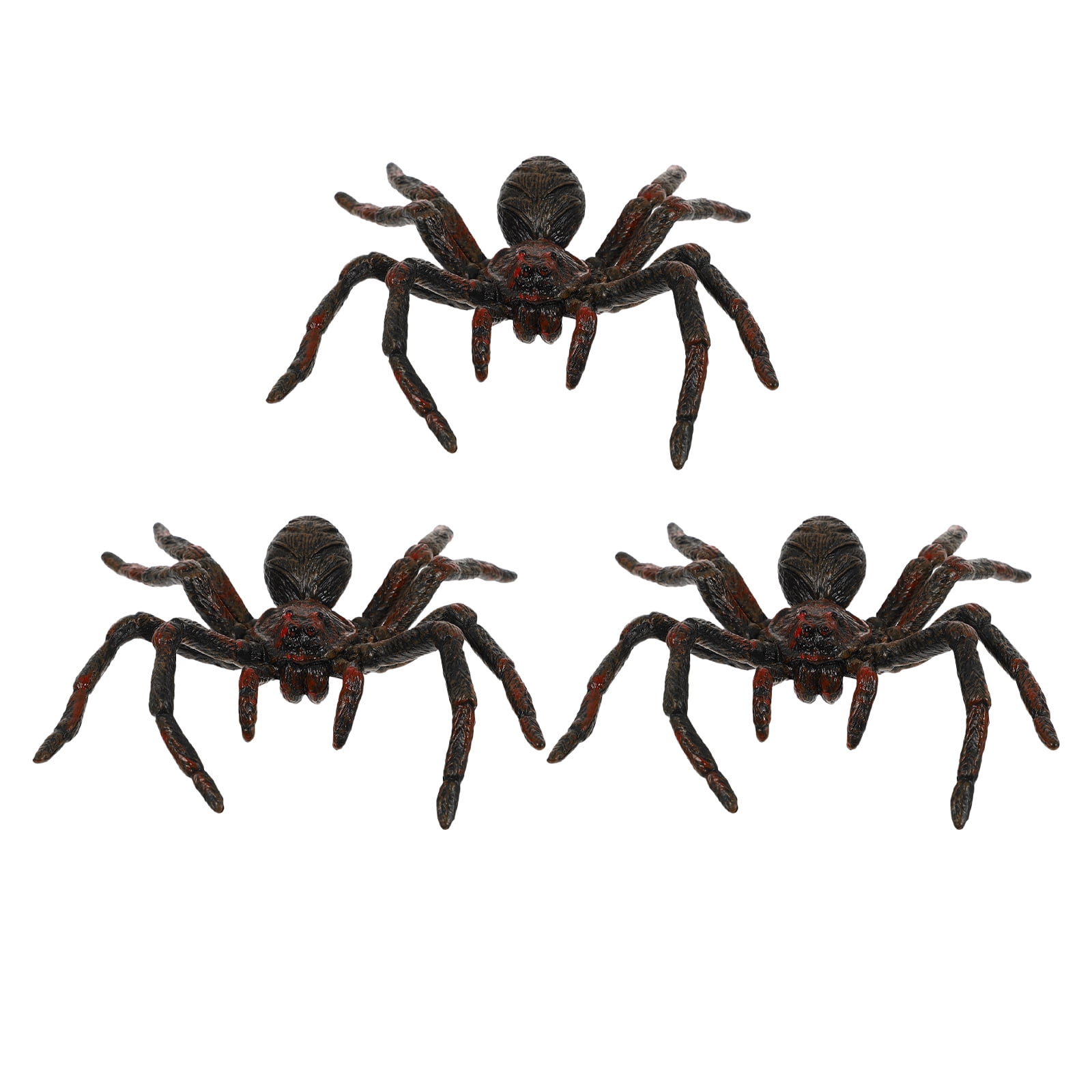 CRILSTYLEO Dark Spider Decoration Simulated Spider 3Pcs - Walmart.com