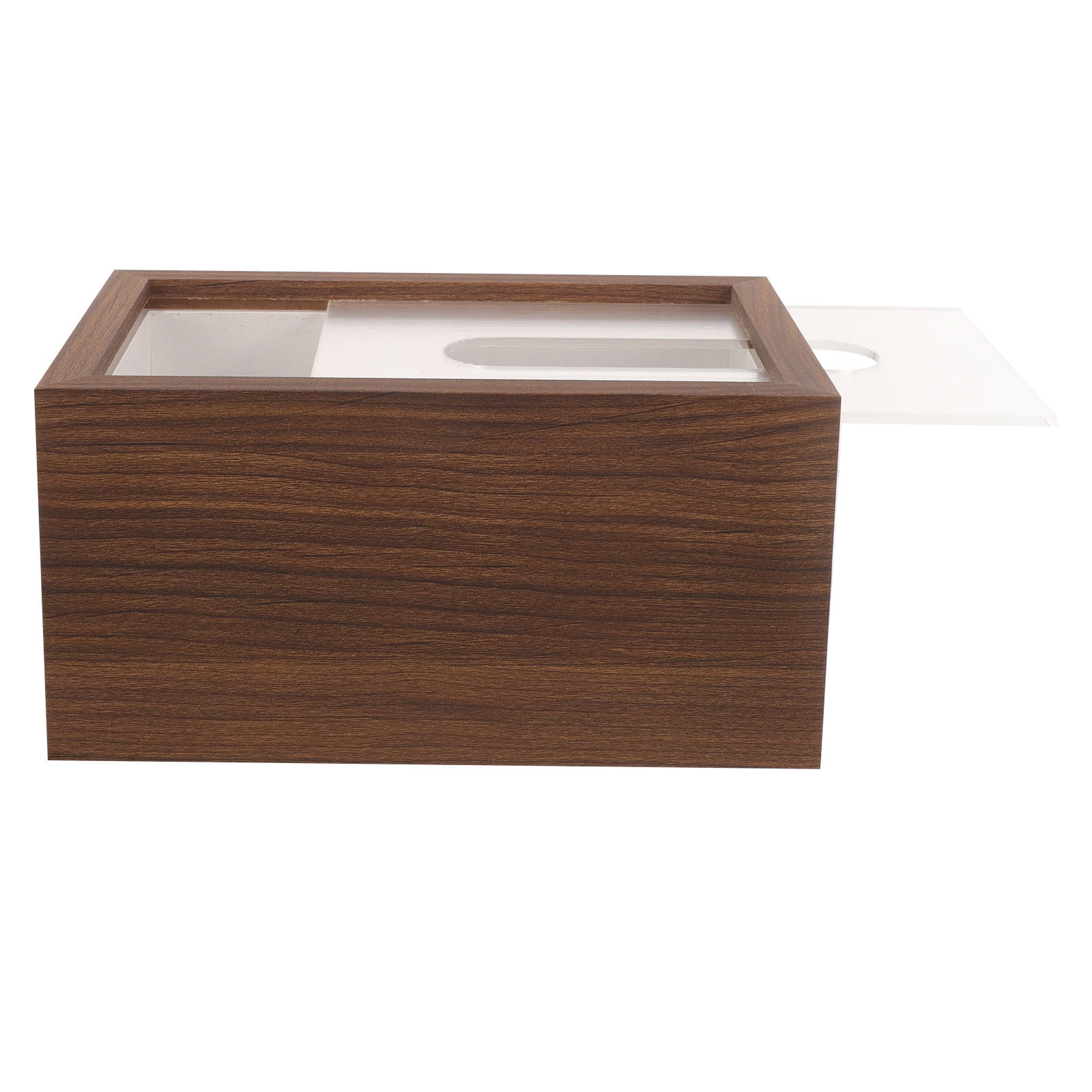 CRILSTYLEO Facial Tissue Paper Dispenser Wooden Rectangular for Living ...