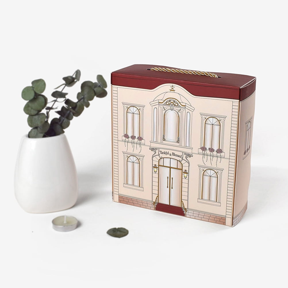 CRILSTYLEO House Shaped Candy Boxes for Wedding with Elegant Design ...