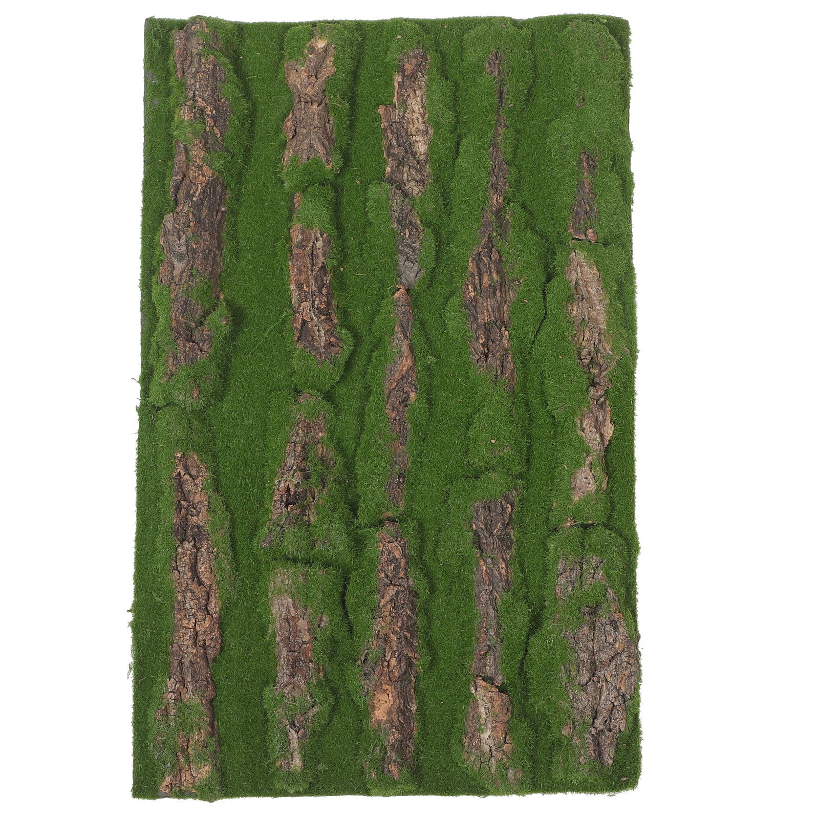 CRILSTYLEO Indoor Reptile Bark 1Pack Green Plastic Decorative Habitat ...