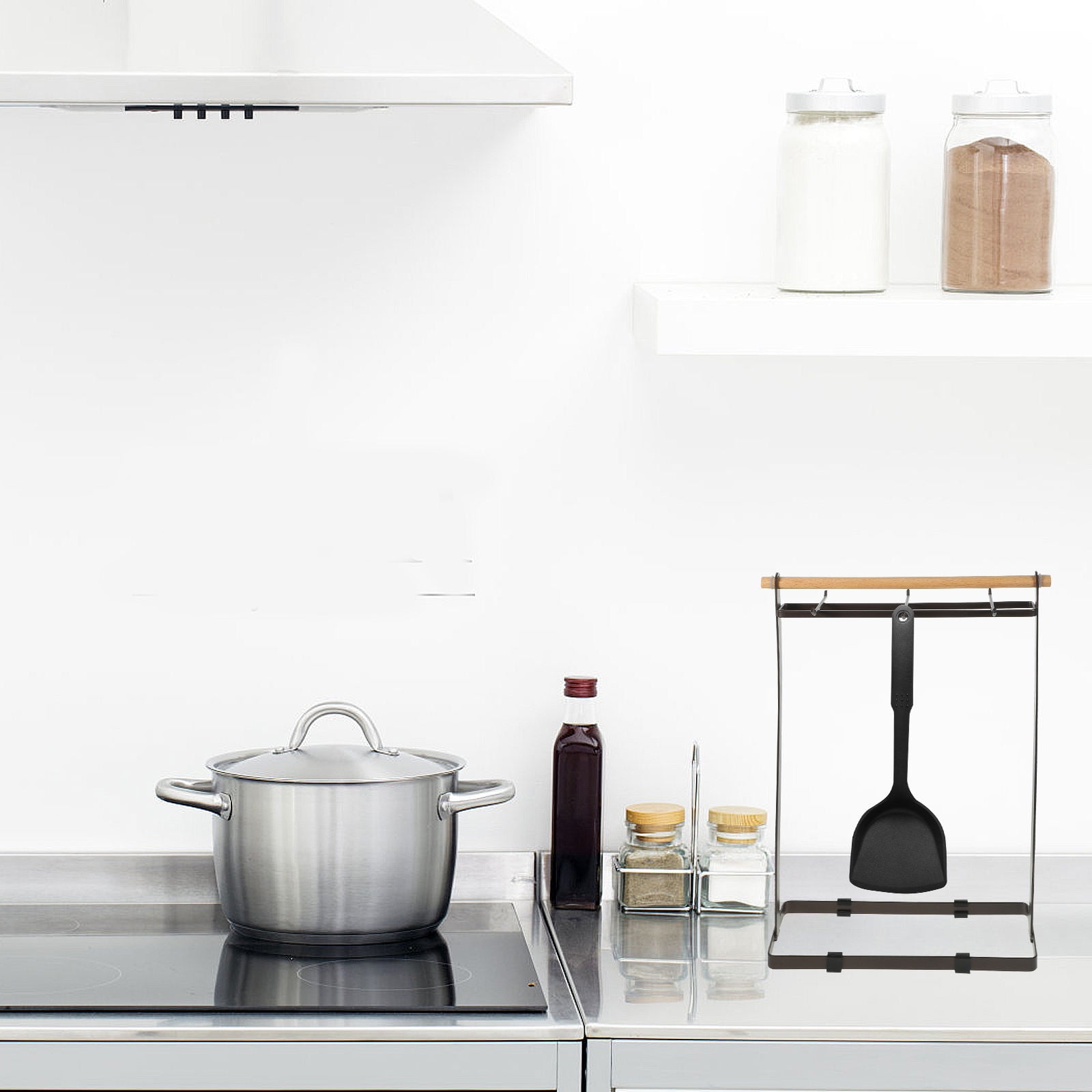 CRILSTYLEO Kitchen Utensils Rack 1Pack Rectangular Color for Hanging ...