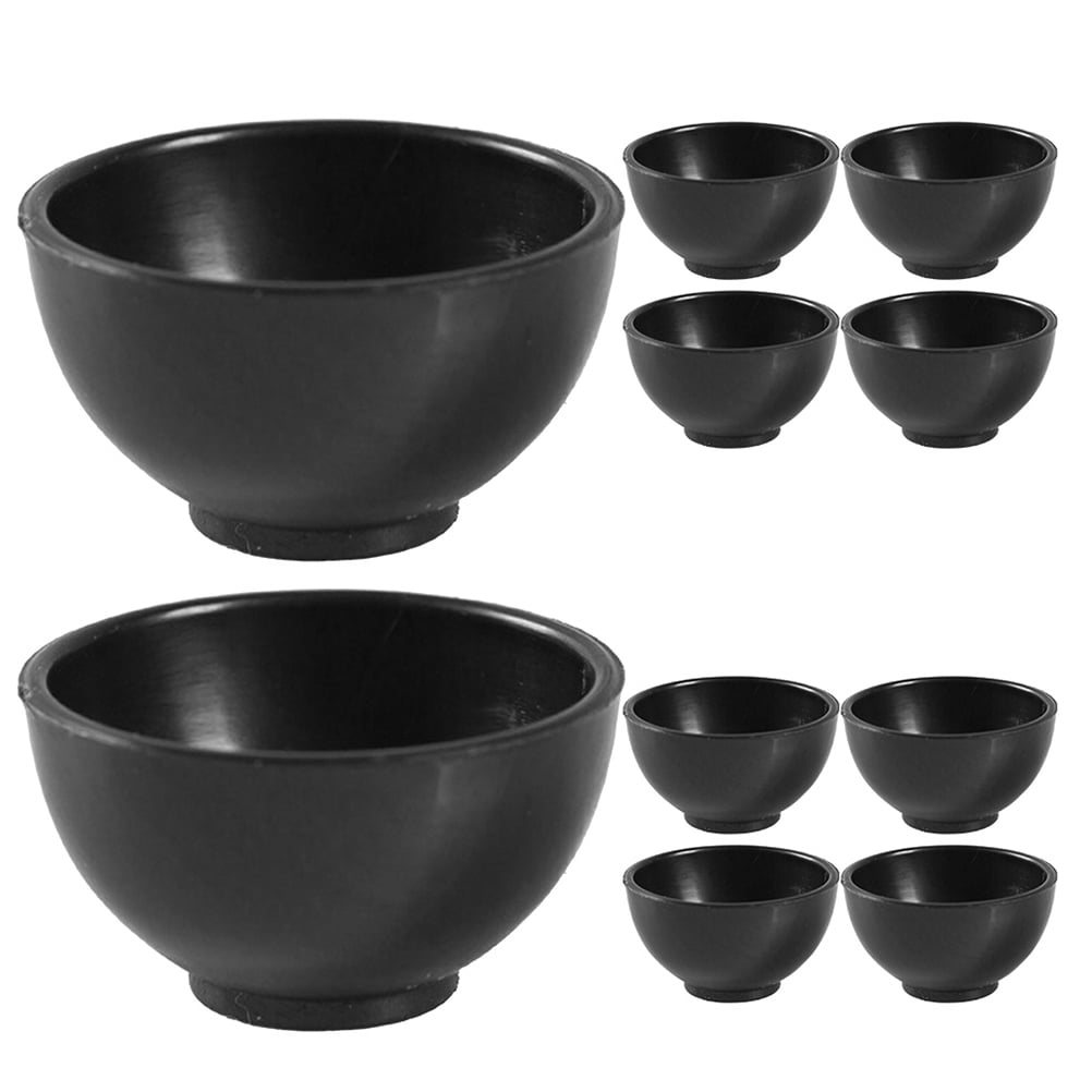 CRILSTYLEO Miniature House Bowl Tiny House Tableware Plastic 15Pcs For ...