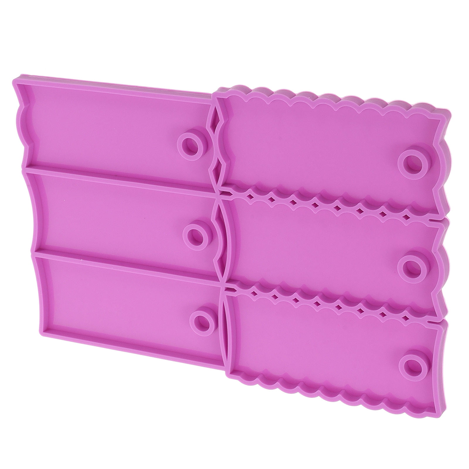 CRILSTYLEO Pendant Mold Rectangular Silicone Acrylic 1Pack For Craft ...