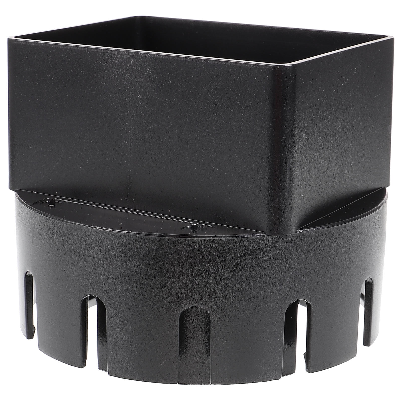 CRILSTYLEO Rainwater Diverter 1Set Black PVC Downspout Connector for ...