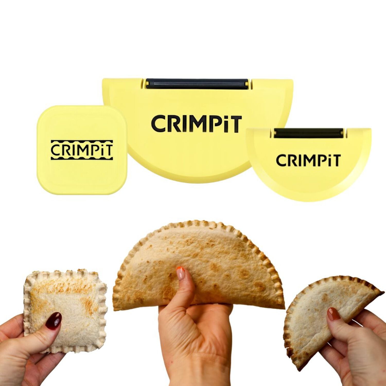 CRIMPiT Tortilla Sealer + Sandwich Bundle, For 10-12” & 6” Flour ...