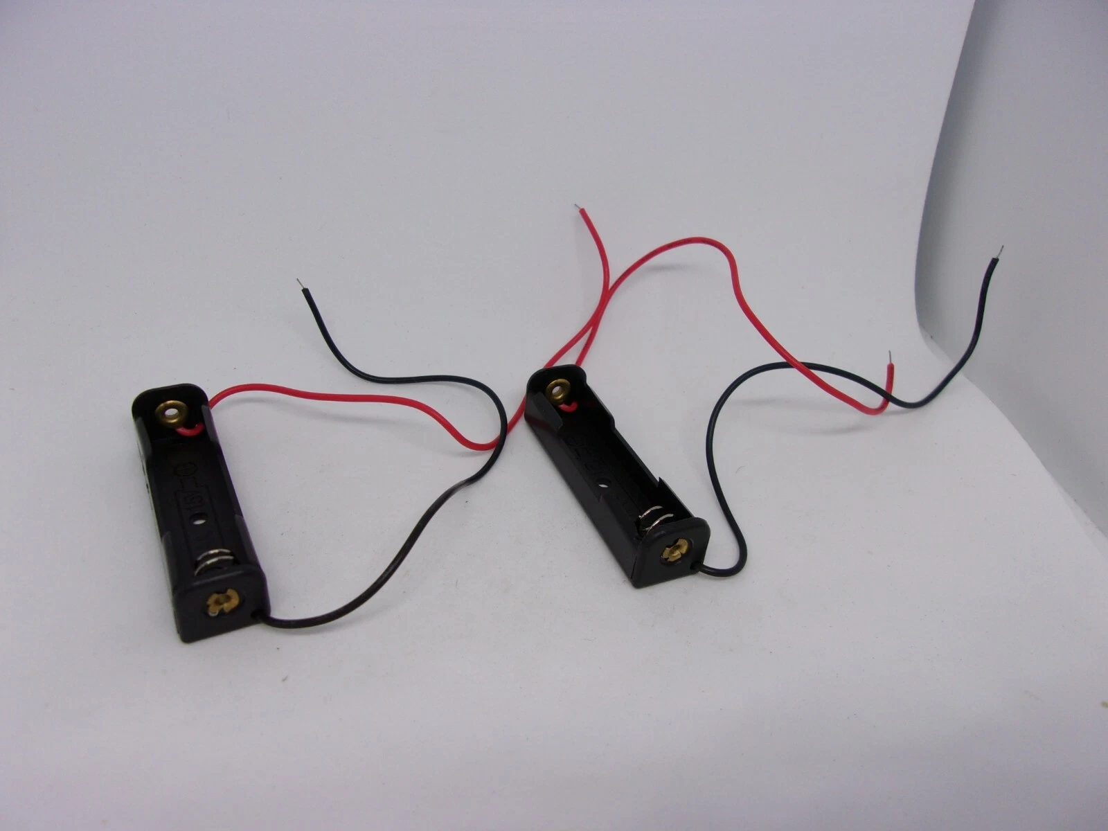 CRISP- 2Pcs Pack Lot 1.5V Single Aaa Battery Holder Socket Case Box ...