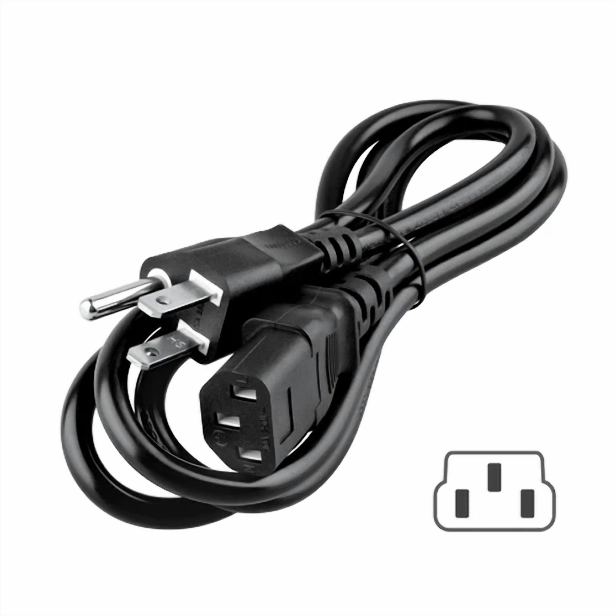 CRISP- 5Ft Ac Power Cord Cable For Kustom De1200Hd De300Hd Bass Head ...