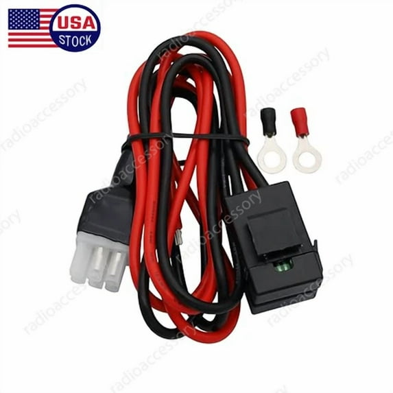 CRISP- Dc Power Cable Cord For Icom Ic-7300 Ic-970 Ic-970A Ic-970D Ic ...