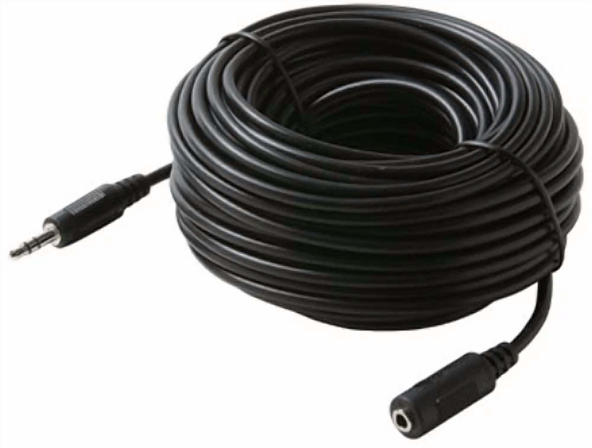 CRISP- New 50 Ft 3.5Mm 1/8 Stereo Mini Plug/Jack Audio Extension Cable ...