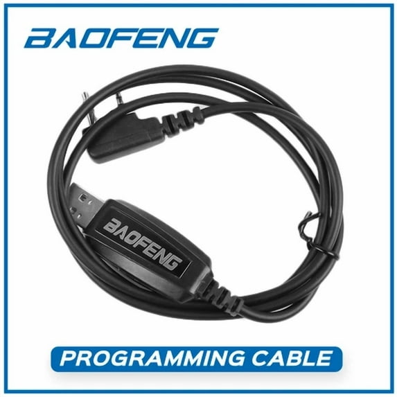 CRISP- Original Baofeng Usb Programming Cable For Gt-3 Gt-5 Bf-F8 F9 ...