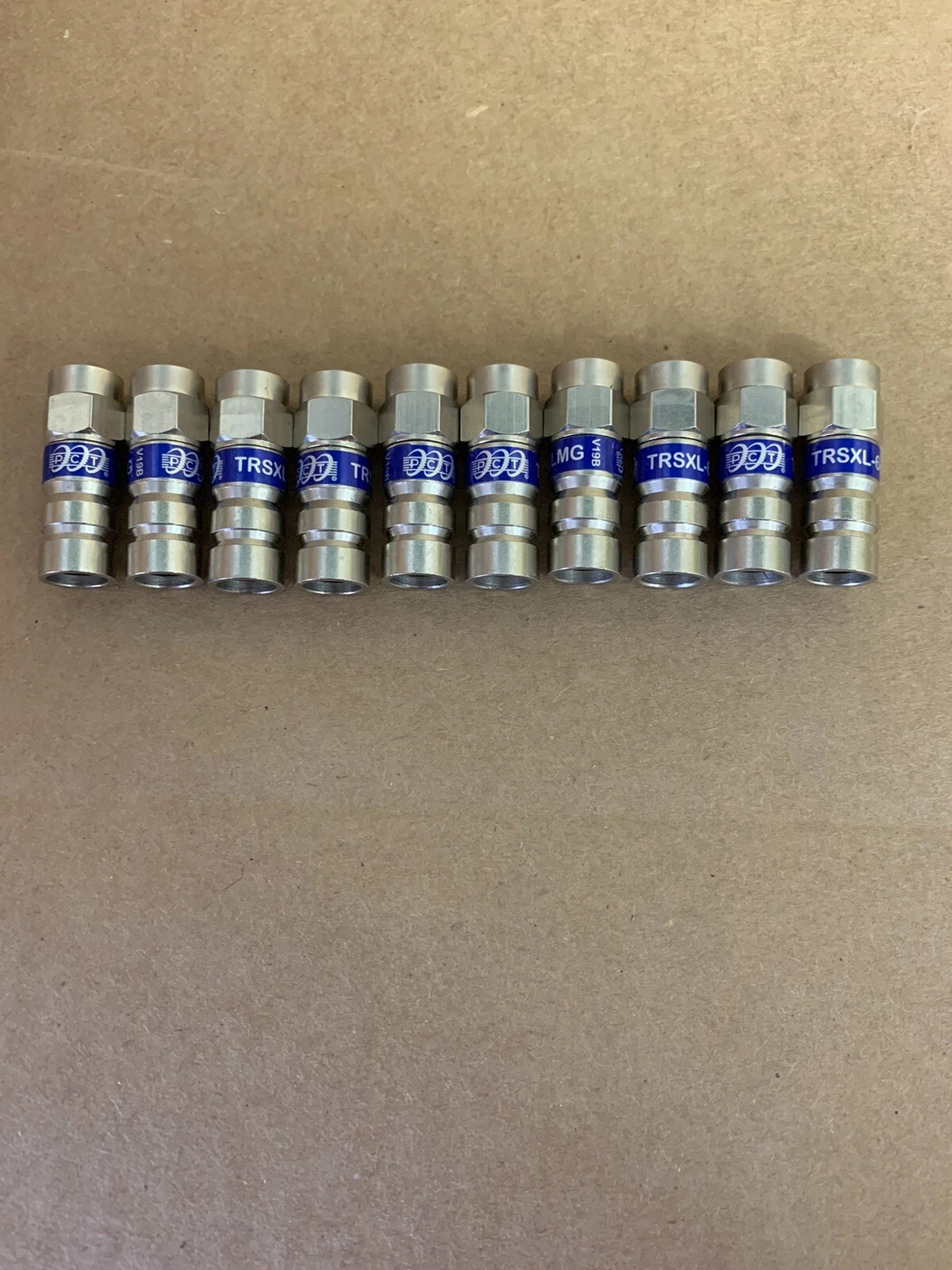 CRISP- Pct Pct-Trsxl-6Lmg Rg6 Coaxial Cable Compression Fitting ...