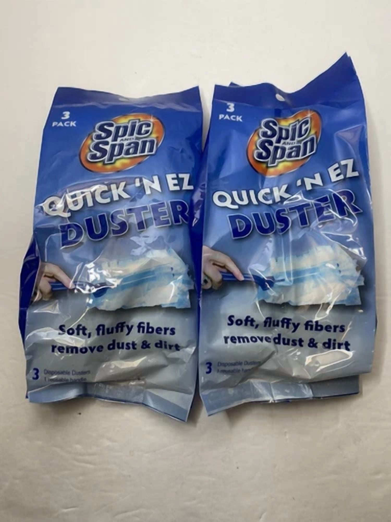CRISP- Spic And Span Quick N Ez Duster 3 Disposable Dusters • Set Of 2 ...