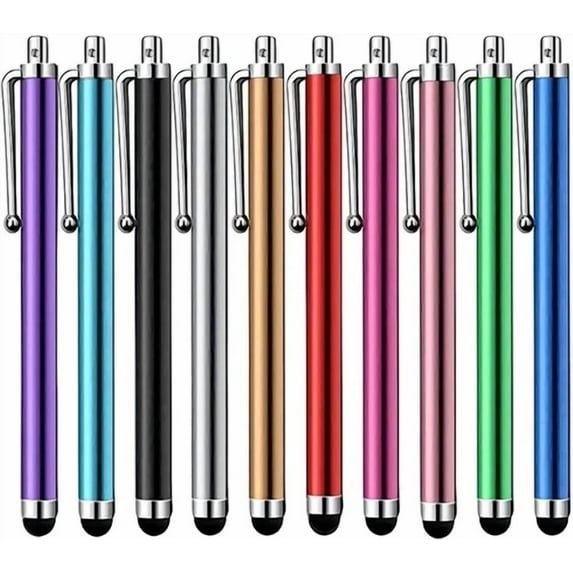 CRISP- Stylus Pen [10 Pack] Universal Capacitive Touch Screen Pens For ...