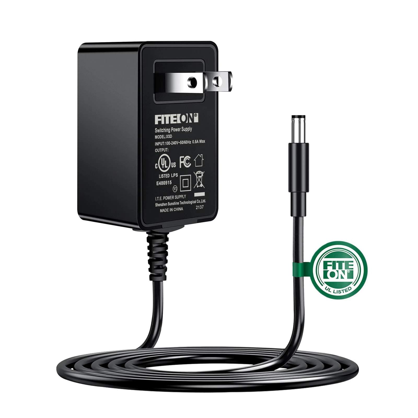 CRISP- Ul 5Ft 9V Ac Adapter Power Psu Lead Cable For Reebok Edge 2 In 1 ...