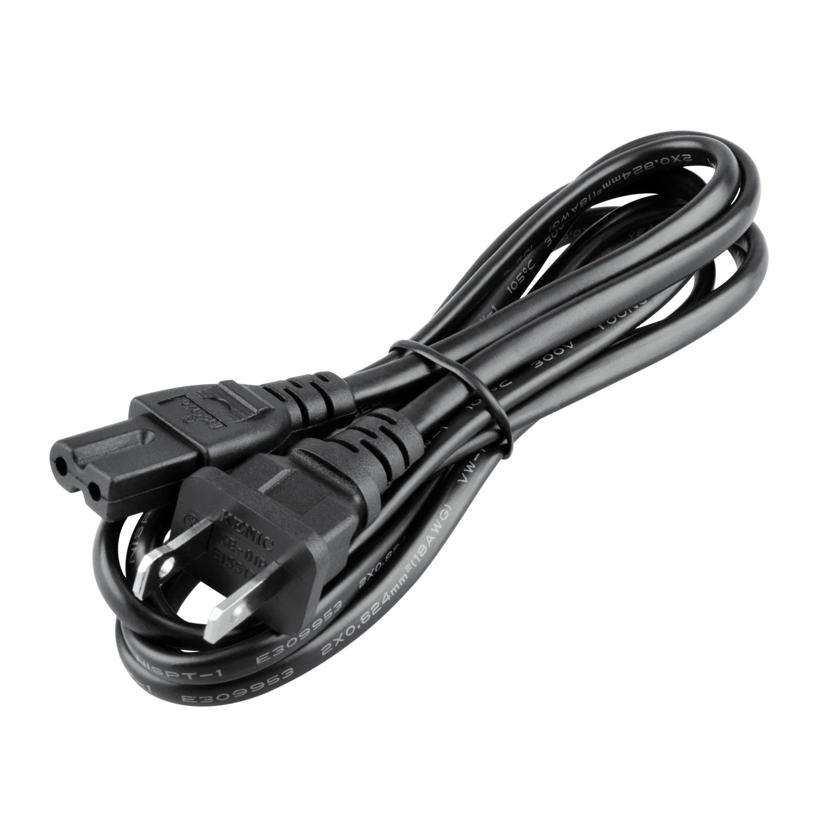 CRISP- Ul 6Ft Ac Power Cord Cable For Pioneer Dj Dm-40D Dm-50D Active ...